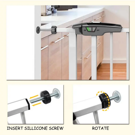 Barrière sécurité pour porte, escalier, couloirs pour bébé et enfants ...